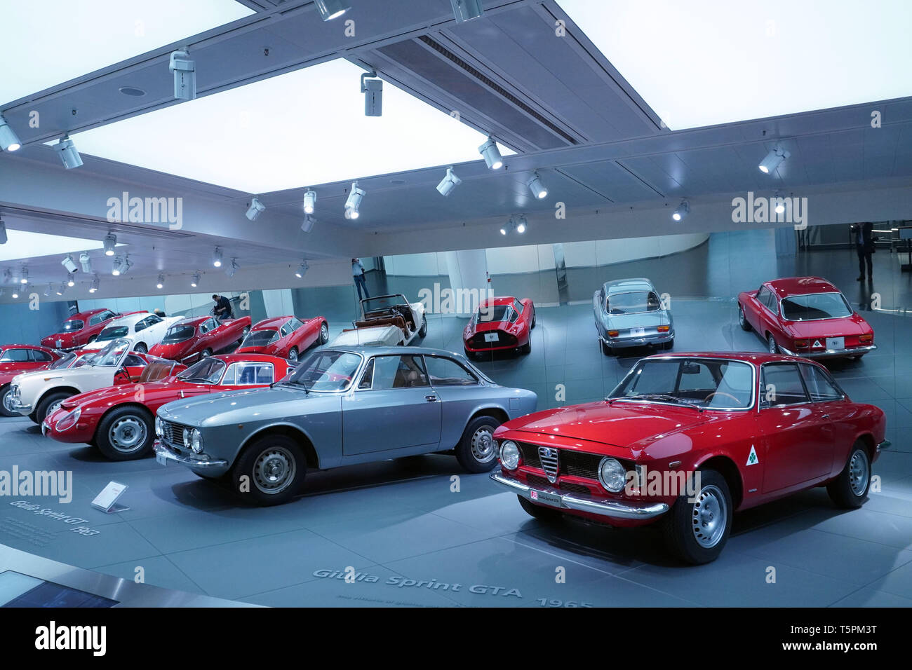 Arese, Milan - Alfa Romeo Museum Stock Photo - Alamy
