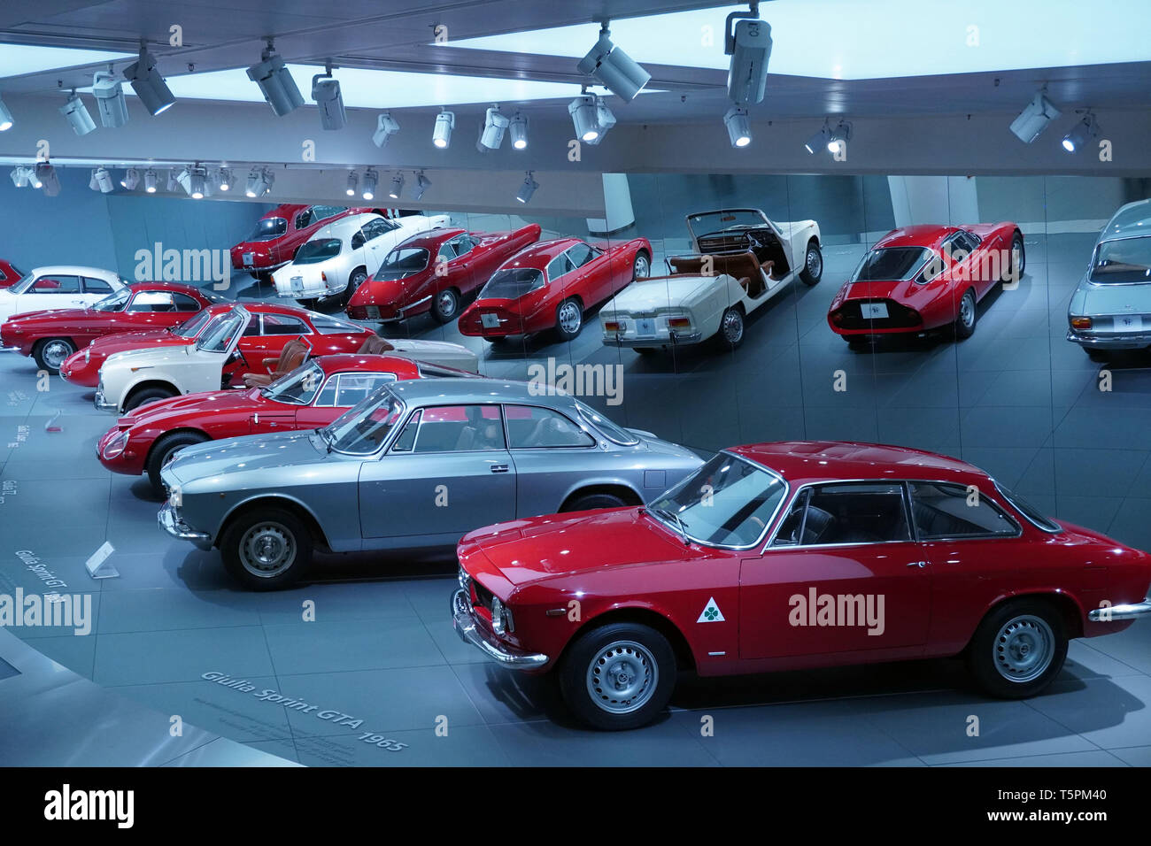 Arese, Milan - Alfa Romeo Museum Stock Photo - Alamy