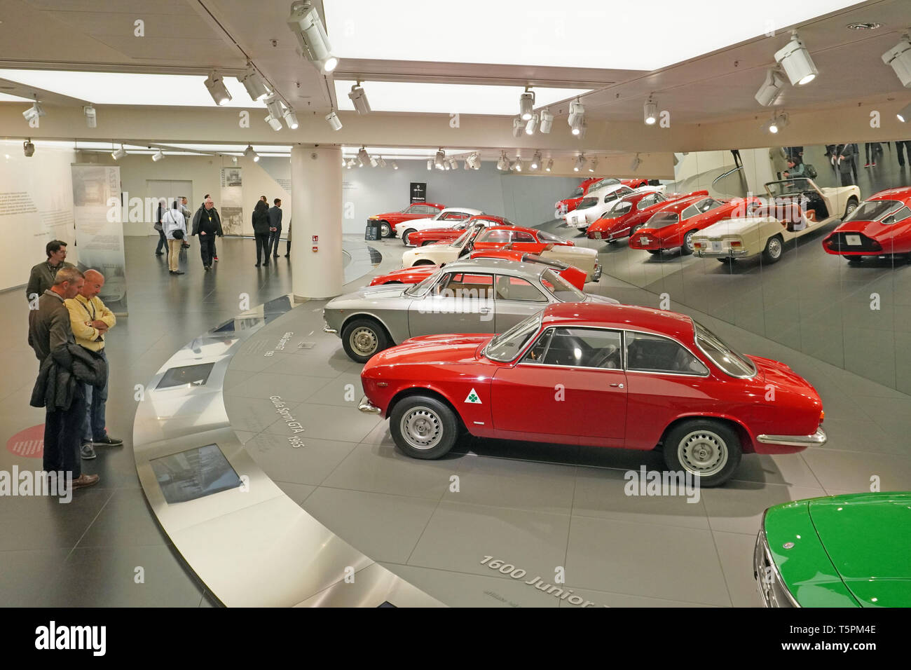 Arese, Milan - Alfa Romeo Museum Stock Photo - Alamy