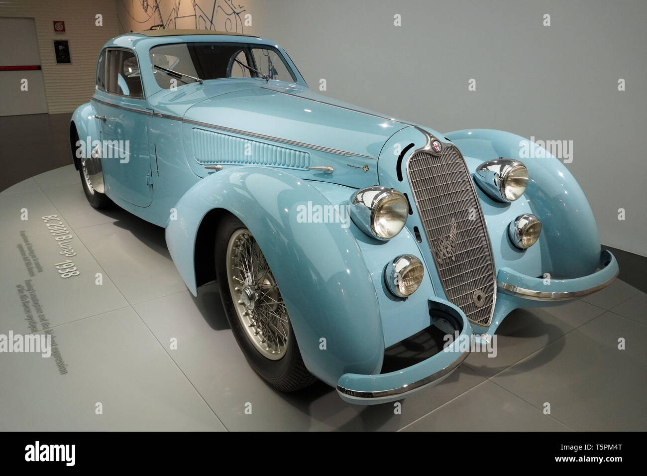 Arese, Milan - Alfa Romeo Museum Stock Photo - Alamy