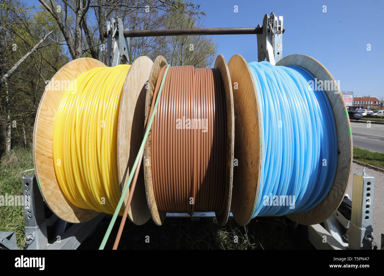 Wound Cables High Resolution Stock Photography and Images - Alamy