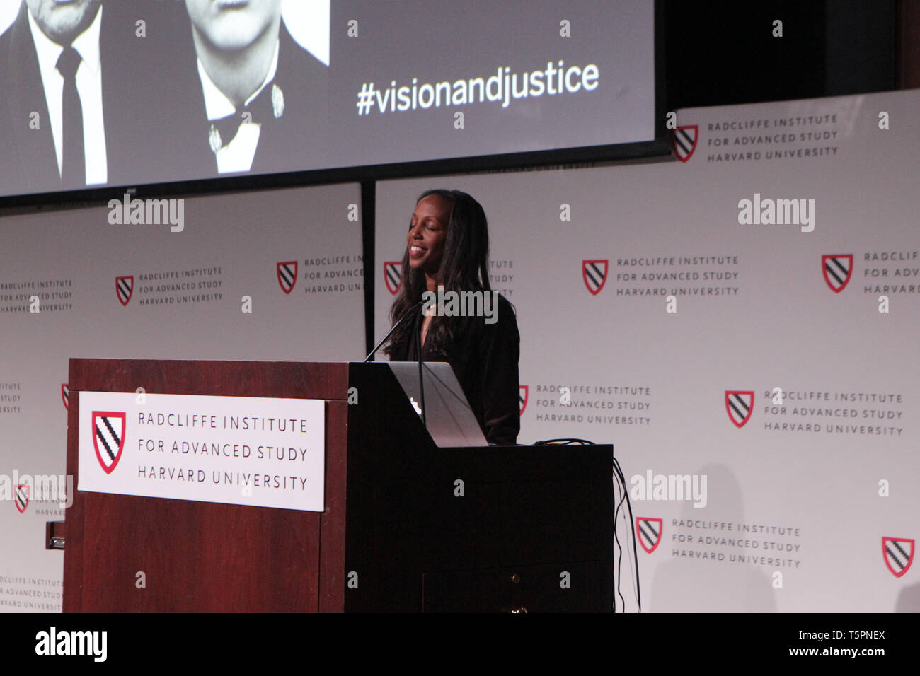 Cambridge, MA, USA. 25th Apr, 2019. Arts Educator/Author/Curator Sarah ...