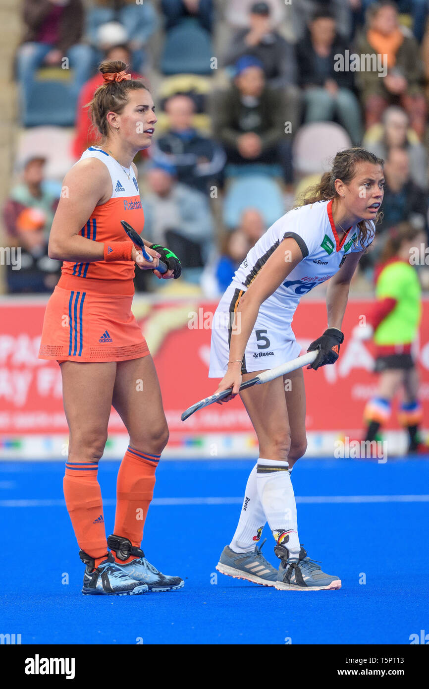 MOENCHENGLADBACH, 26-04-2019, Hockey Pro League 2019 Women. Venue ...