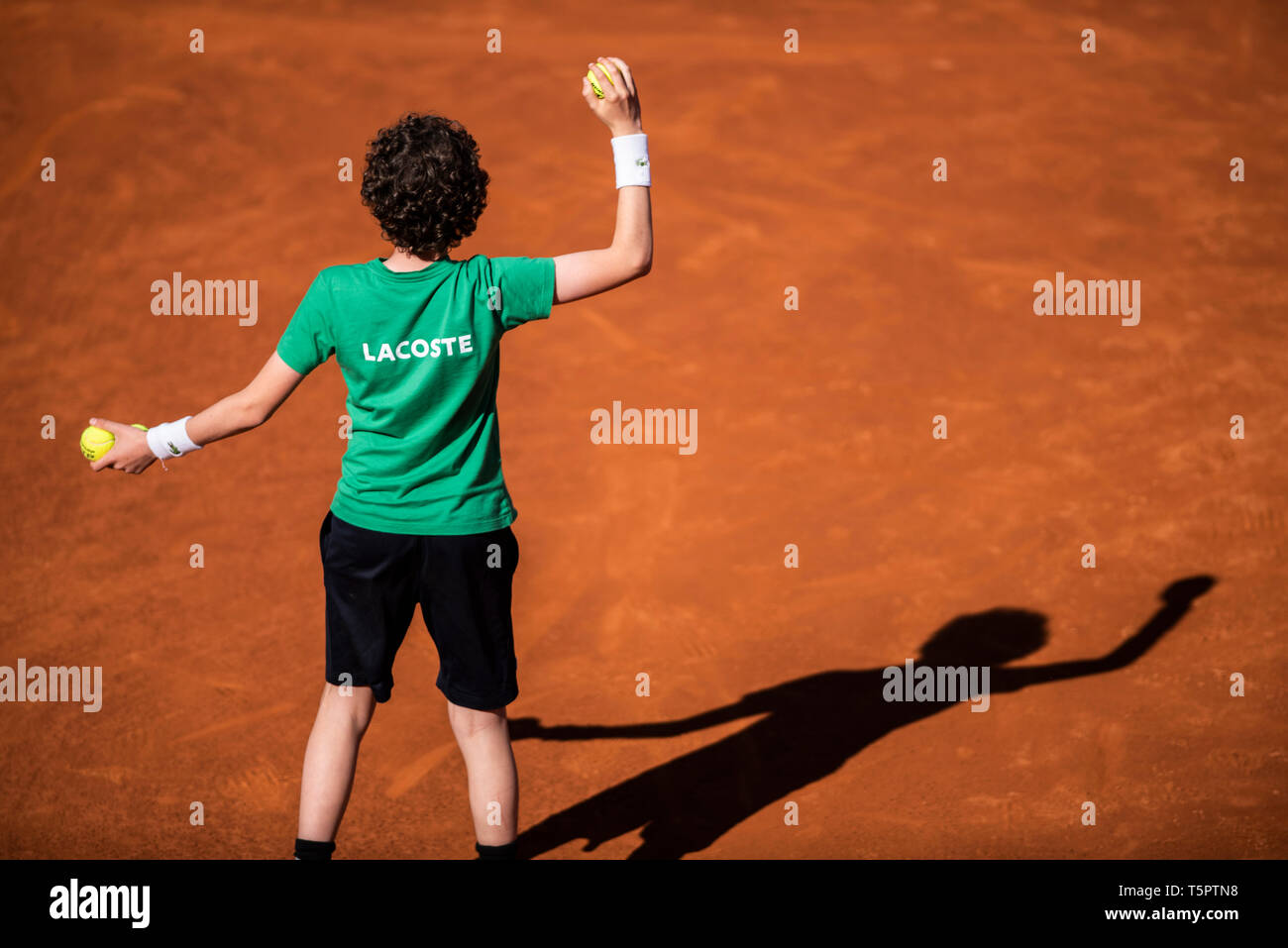 Real Club de Tenis, Barcelona, Spain. 26th Apr, 2019. ATP 500 ...