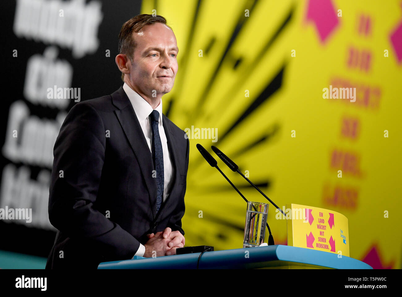 Berlin, Germany. 26th Apr, 2019. Volker Wissing speaks at the 70th FDP ...