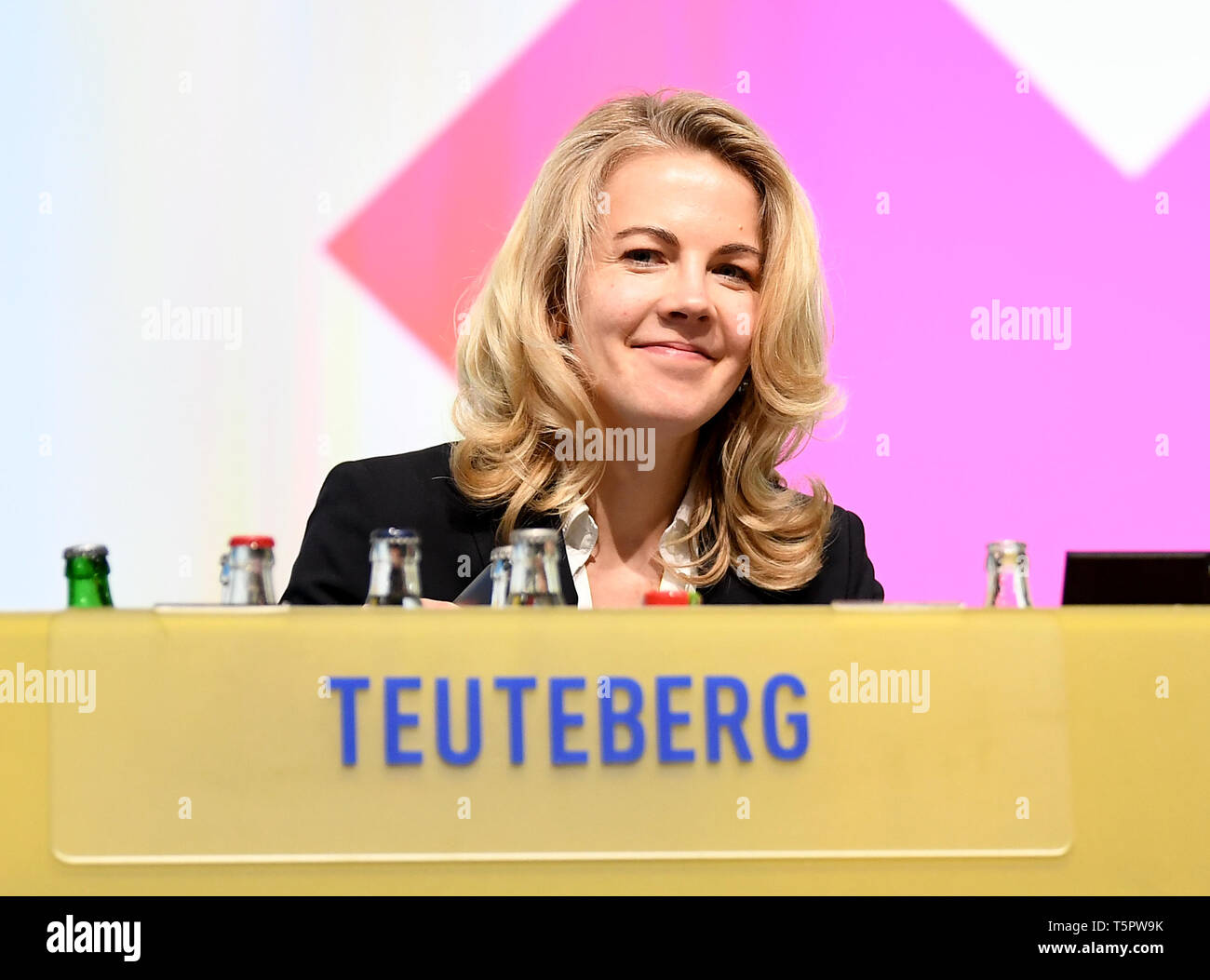 Berlin, Germany. 26th Apr, 2019. Linda Teuteberg, FDP Secretary General ...