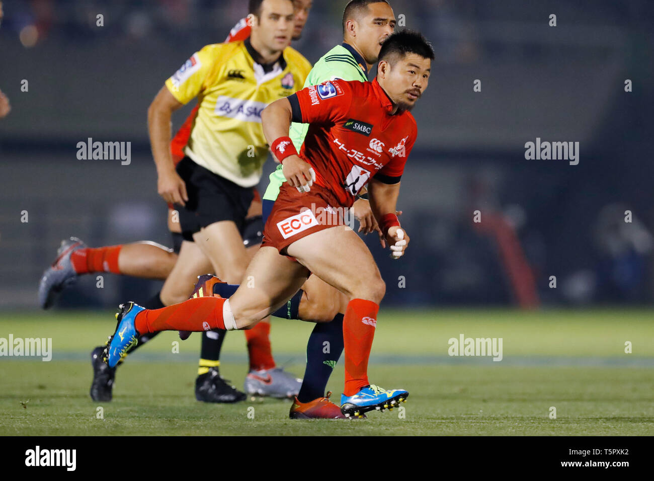 Tokyo, Japan. 26th Apr, 2019. Fumiaki Tanaka (Sunwolves) Rugby : 2019 ...