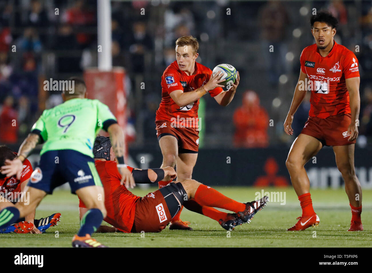 Tokyo, Japan. 26th Apr, 2019. Hayden Parker (Sunwolves) Rugby : 2019 ...