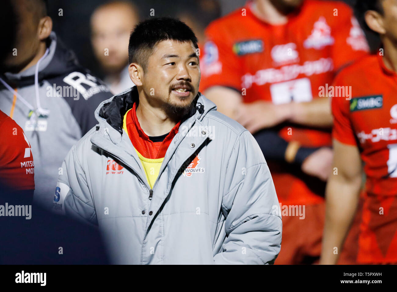 Tokyo, Japan. 26th Apr, 2019. Fumiaki Tanaka (Sunwolves) Rugby : 2019 ...