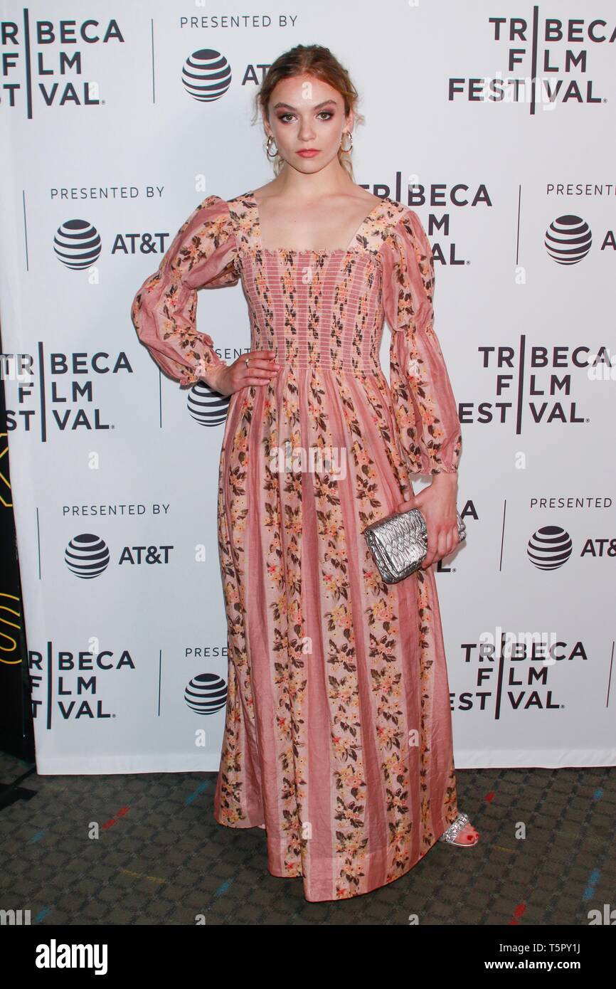 New York, NY, USA. 26th Apr, 2019. Morgan Saylor at the World Premiere ...