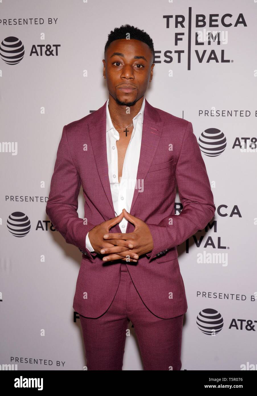 New York, NY, USA. 26th Apr, 2019. Chris Jarell at arrivals for CROWN ...