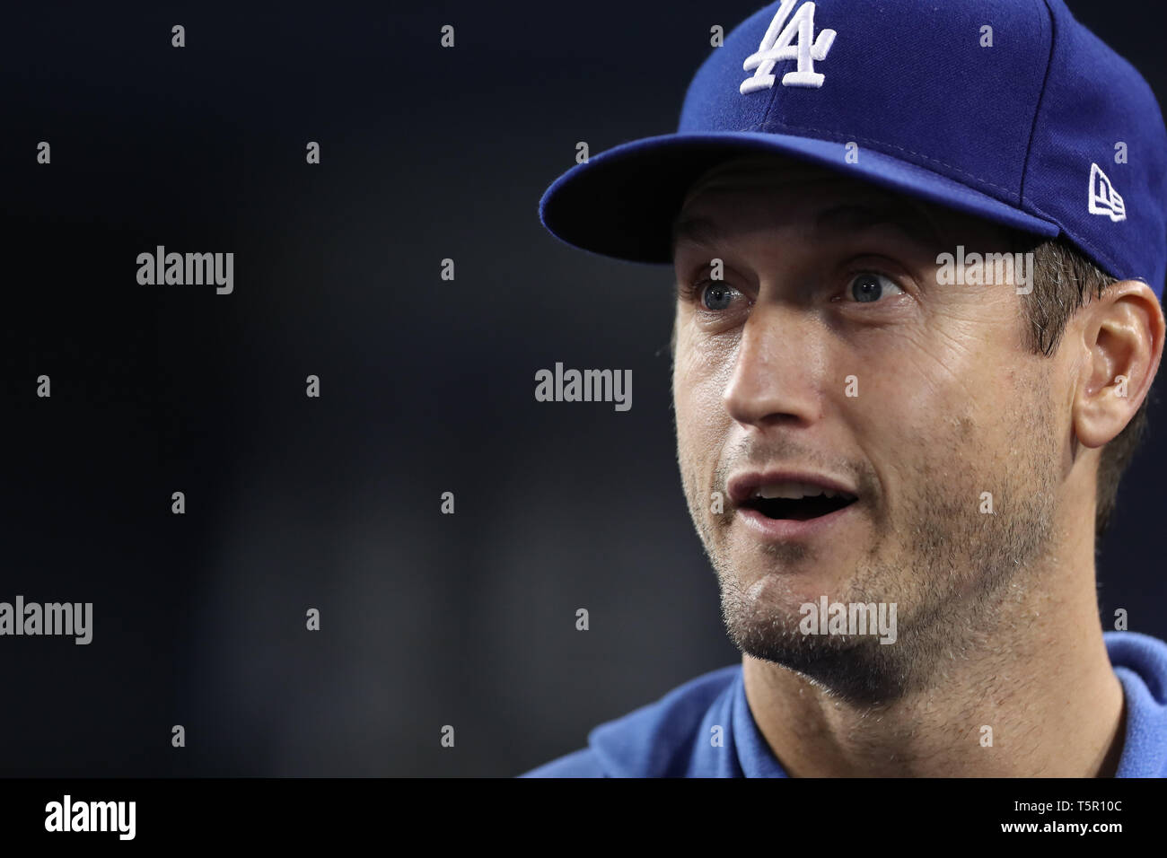 Los Angeles, CA, USA. 26th Apr, 2019. Los Angeles Dodgers third baseman ...