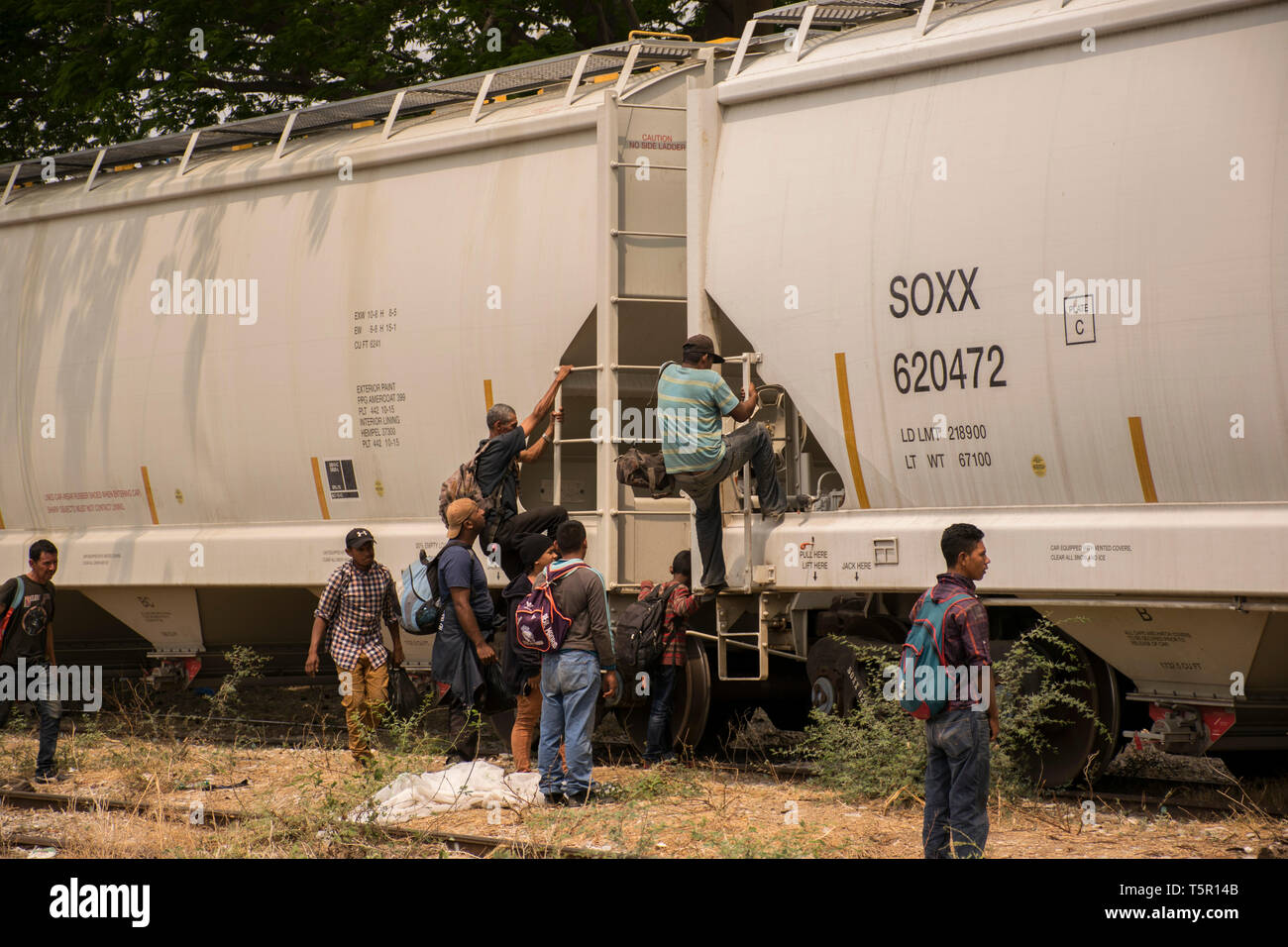 La bestia train mexico hi-res stock photography and images - Alamy