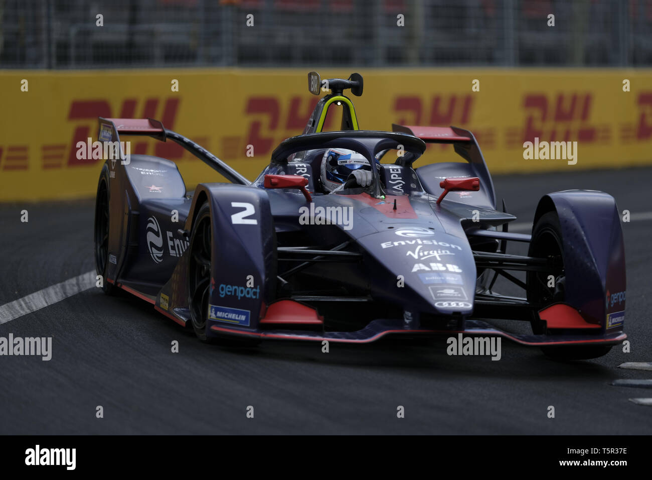 Paris, France. 27th Apr, 2019. Envision Virgin Racing Audi e-Tron FE05 ...