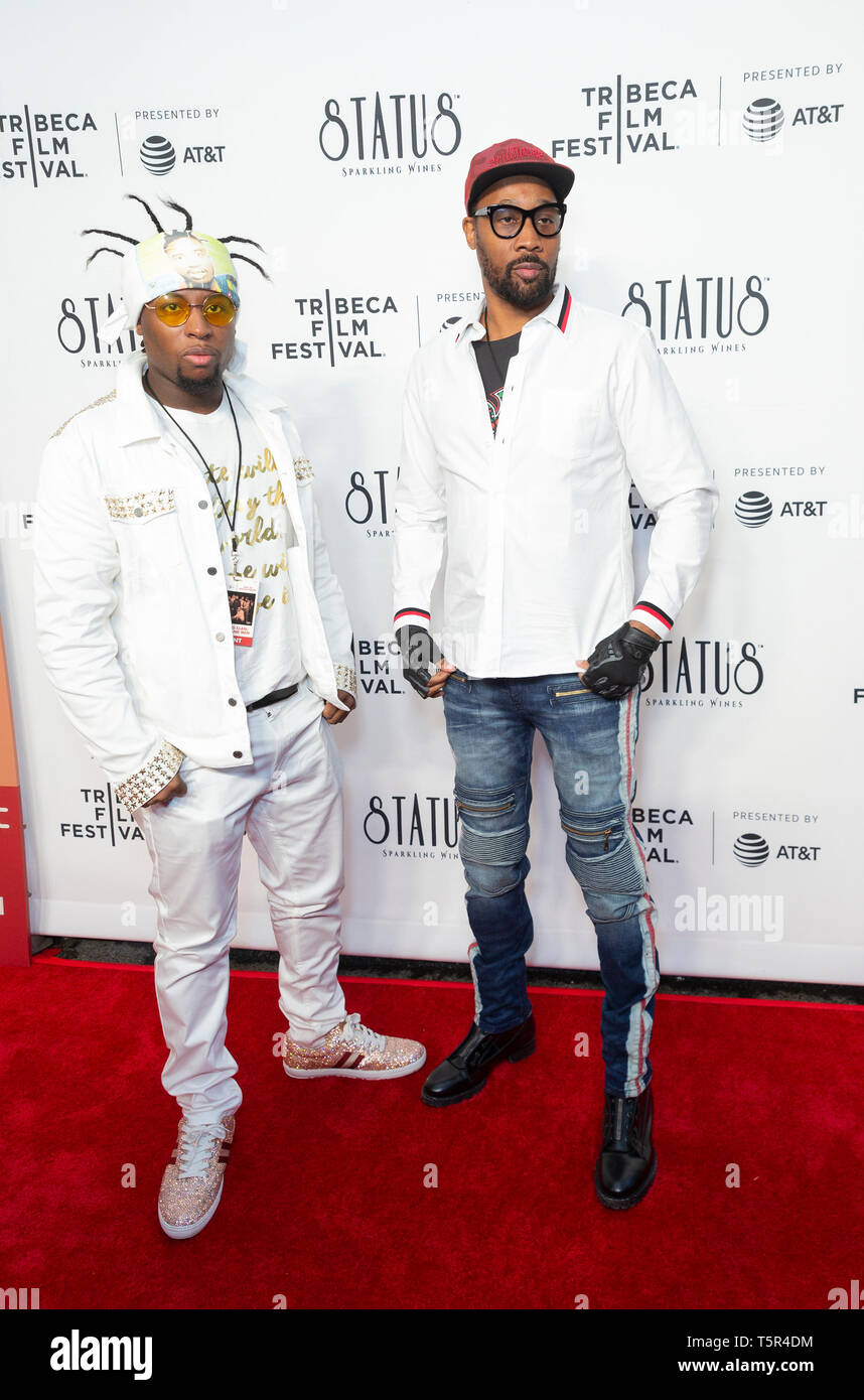 New York, United States. 25th Apr, 2019. Young Dirty Bastard, RZA ...