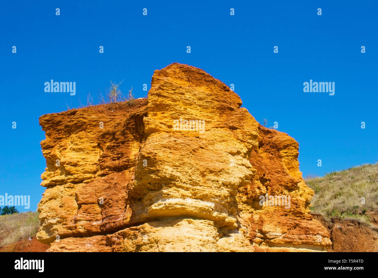 Mountain of clay Stock Photo - Alamy