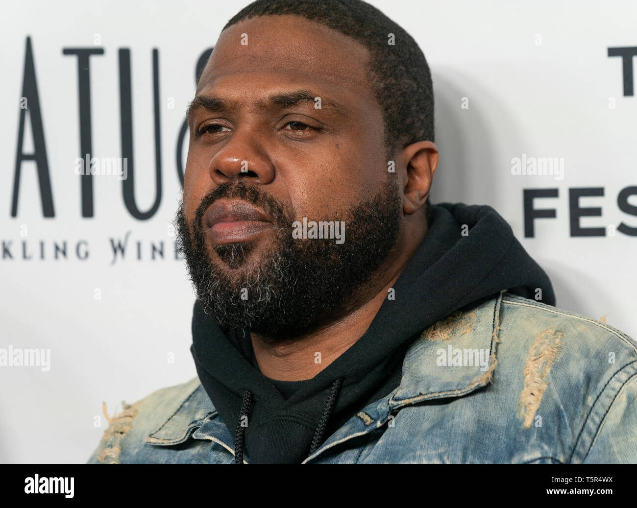 New York, United States. 25th Apr, 2019. Corey Woods Raekwon attends ...