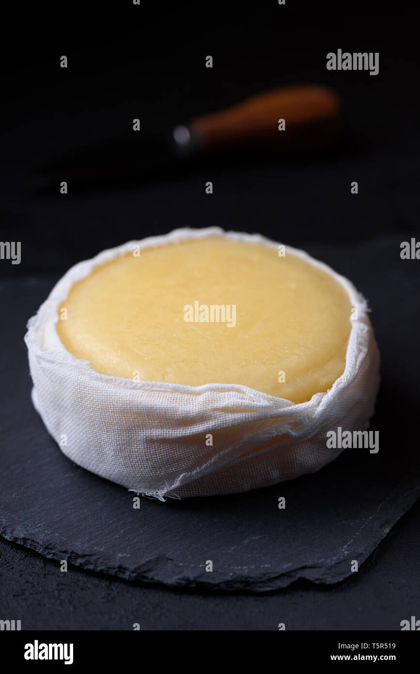 Soft ripened goat cheese hi-res stock photography and images - Alamy