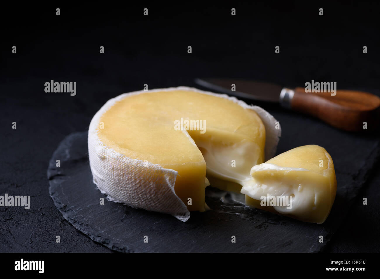 Soft creamy cheese Stock Photo - Alamy