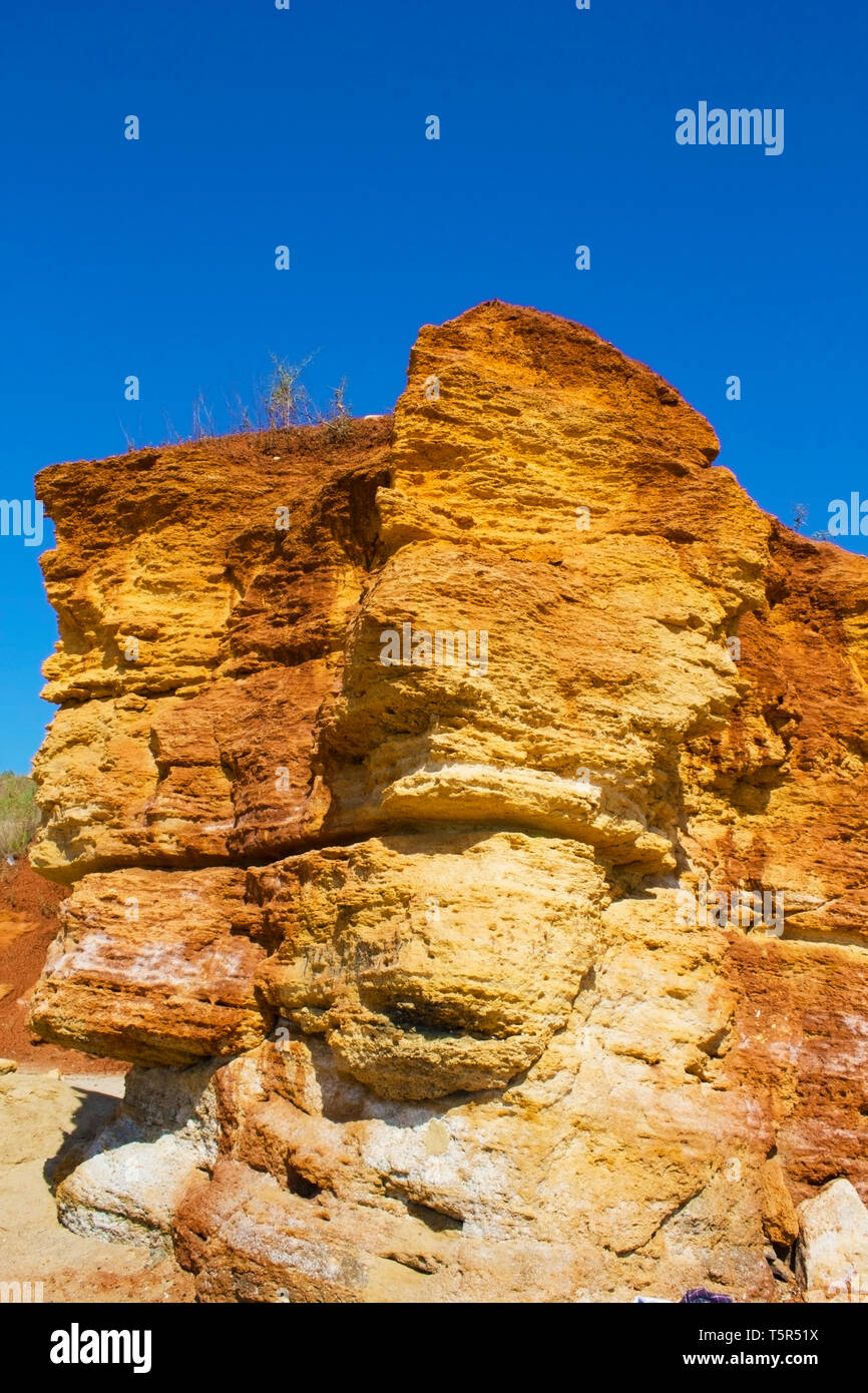 Mountain of clay Stock Photo - Alamy