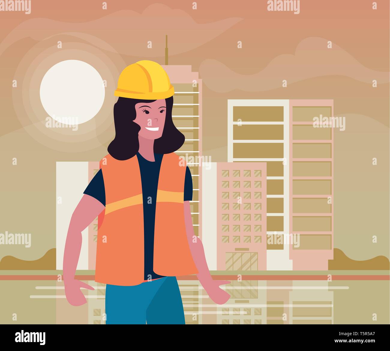 Female labour party Stock Vector Images - Alamy