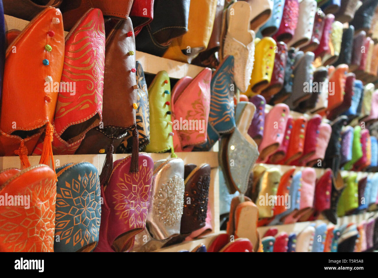 Traditional arabic slippers shoes hi-res stock photography and images ...