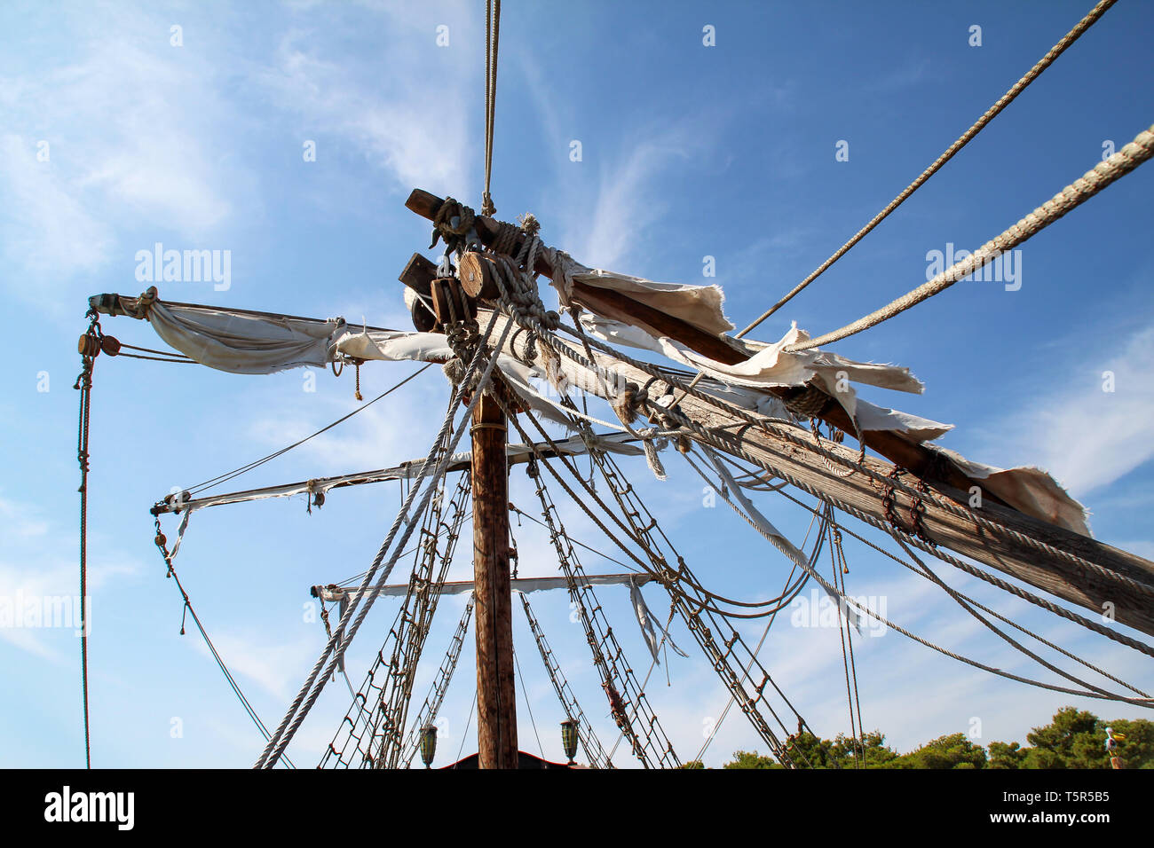 Broken sails hi-res stock photography and images - Alamy