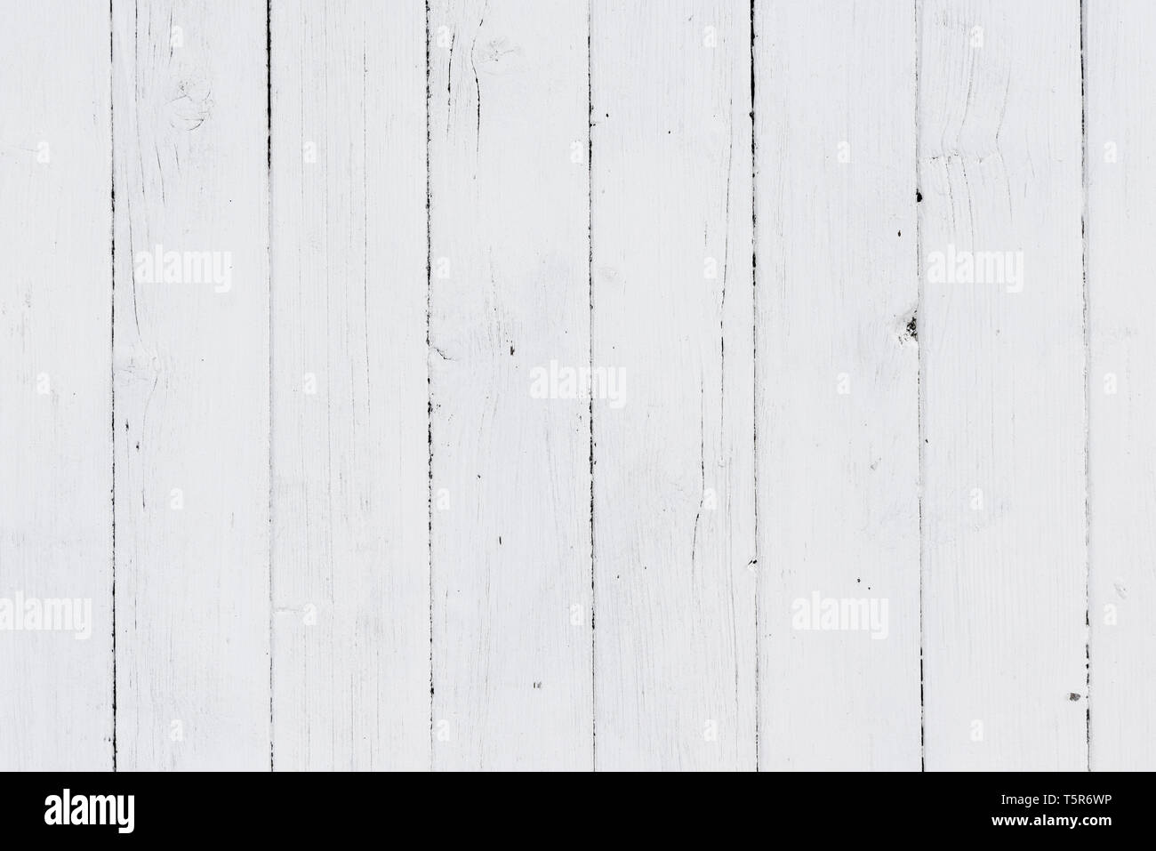 White painted boards table texture Stock Photo - Alamy