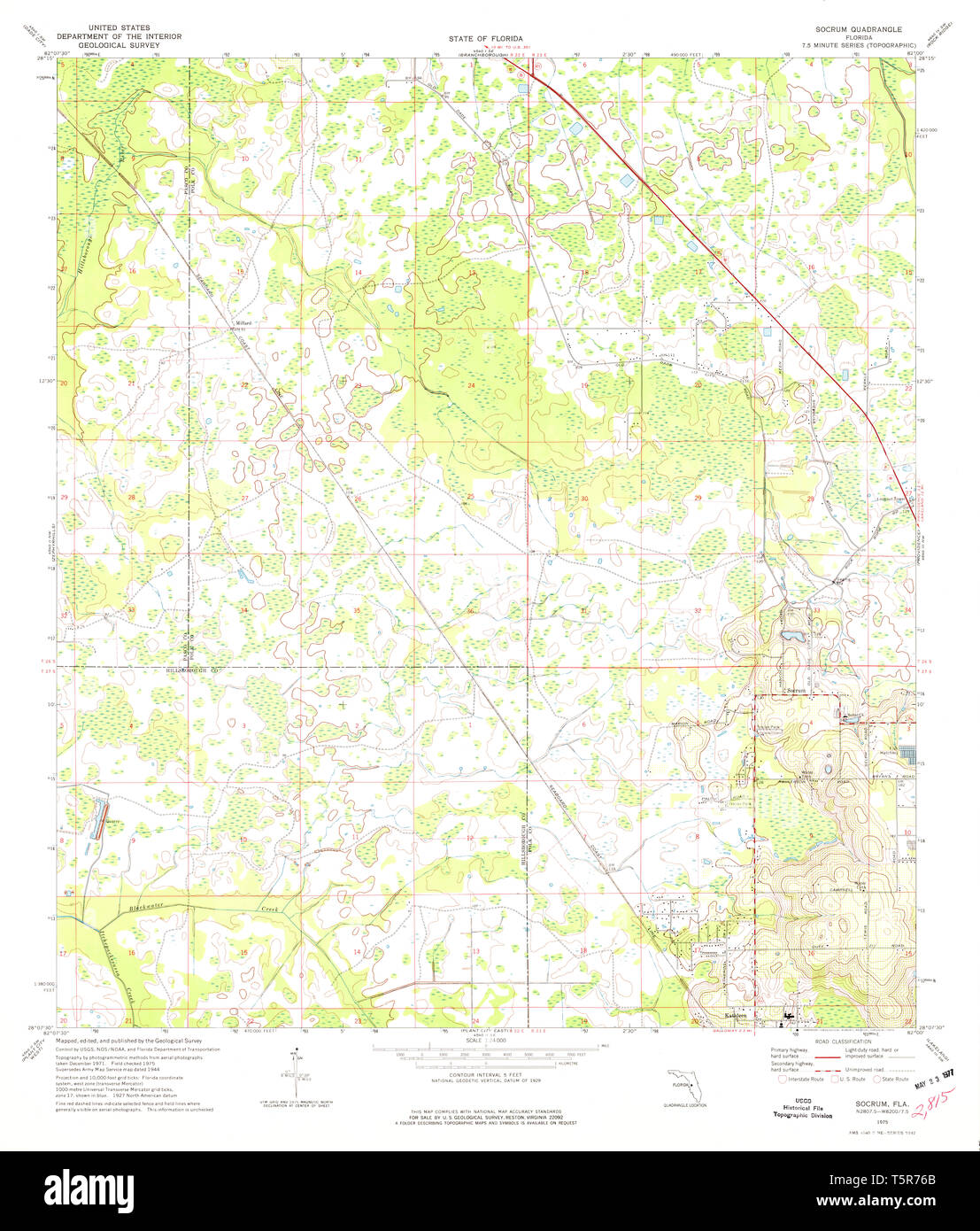 1975 united states map Cut Out Stock Images & Pictures - Alamy