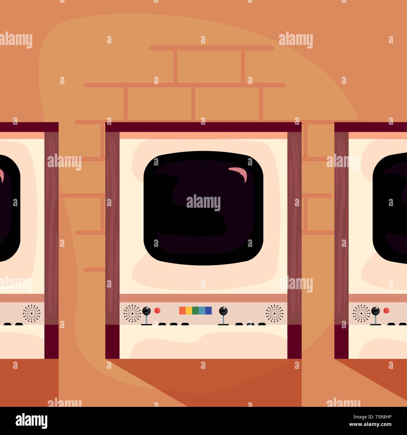 Electronic gaming machines Stock Vector Images - Alamy