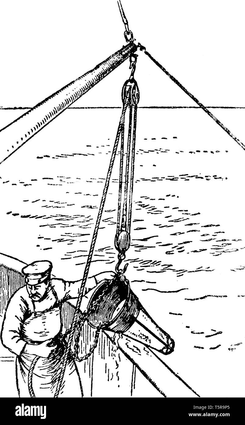 Dredge illustration Black and White Stock Photos & Images - Alamy