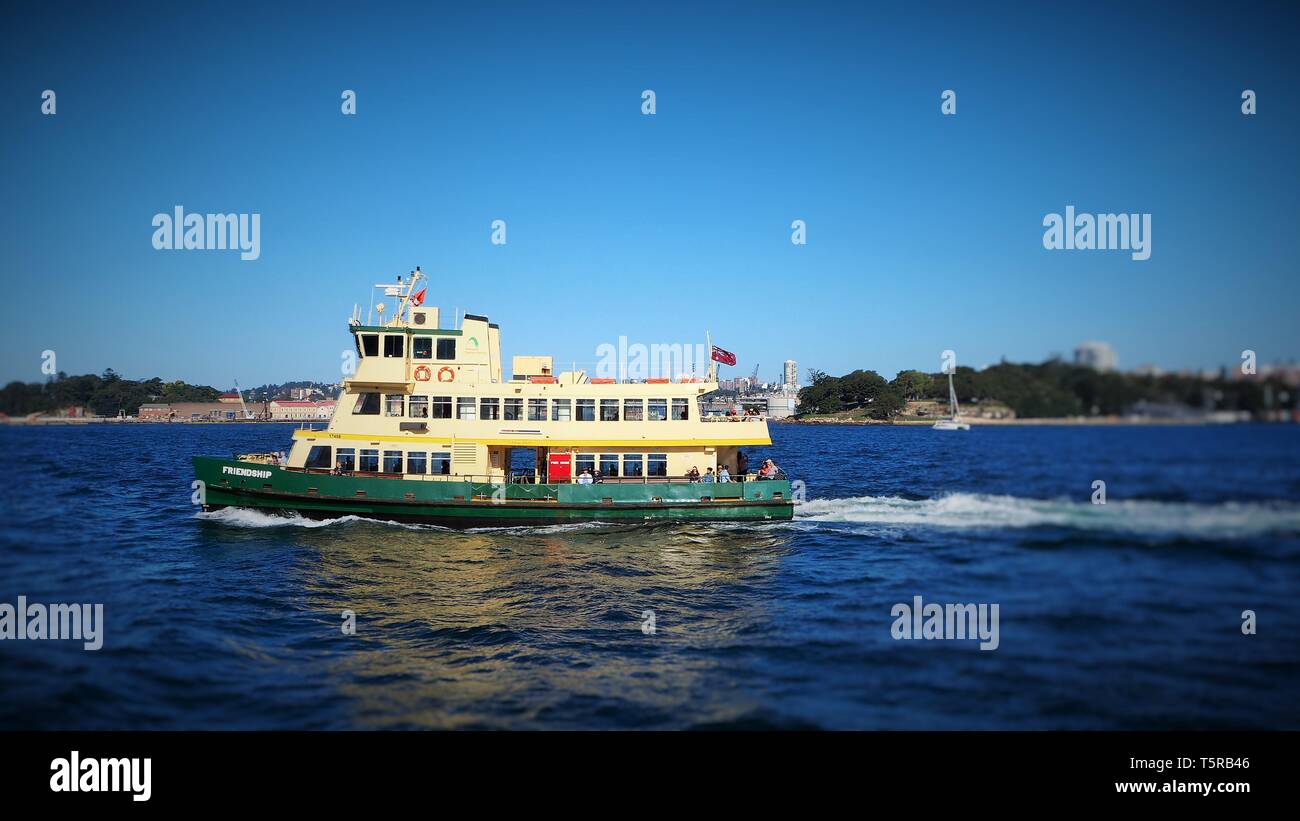 View of ferry Stock Photo - Alamy