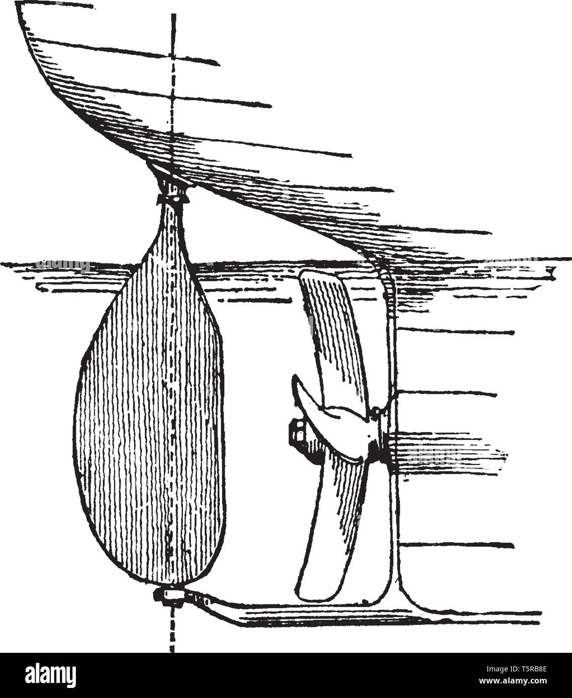 Rudder balance Cut Out Stock Images & Pictures - Alamy