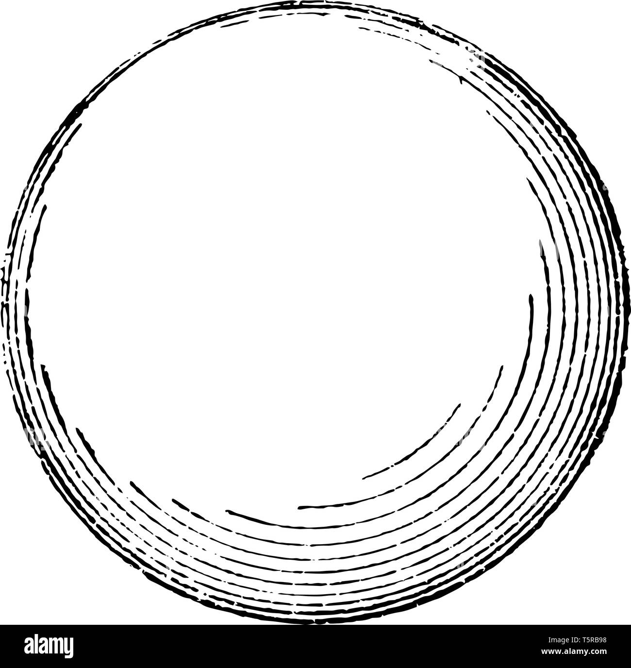 Sphere Line Drawing