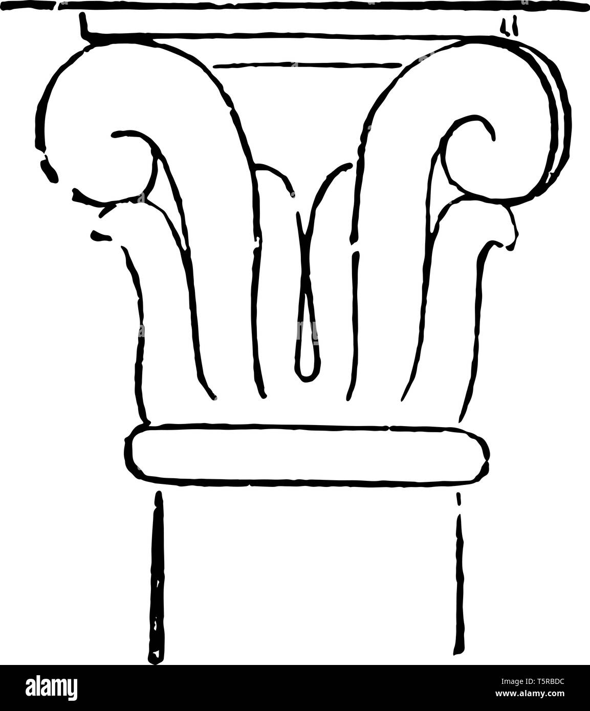 This image shows the structure of the pillar. It is the top of the ...