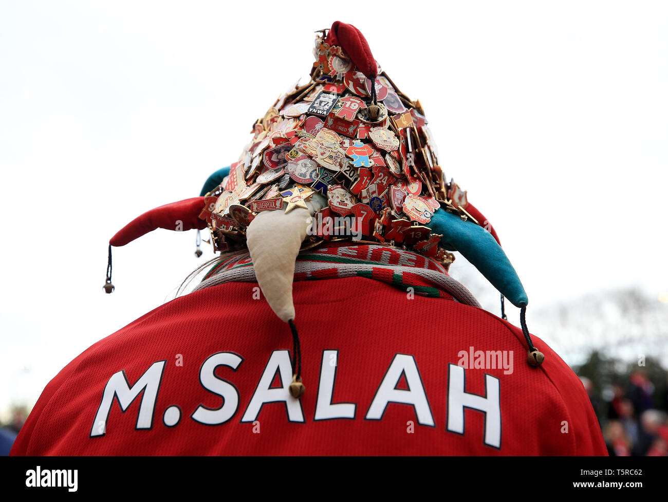 Football headshot head shot portrait jester hat hi-res stock ...
