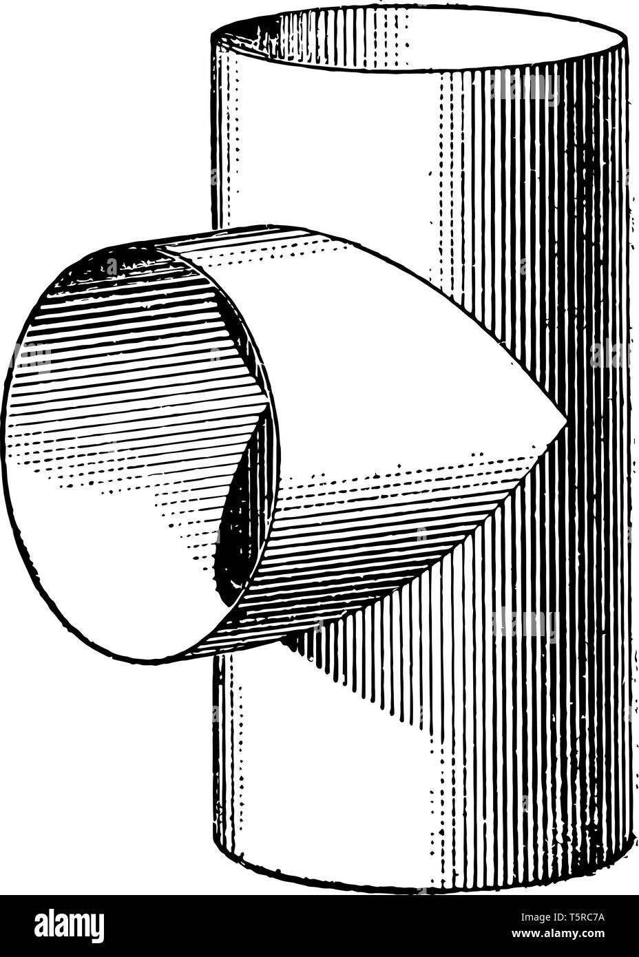 Cylinder is a type of cylinder accessory that is T-shaped and has three ...