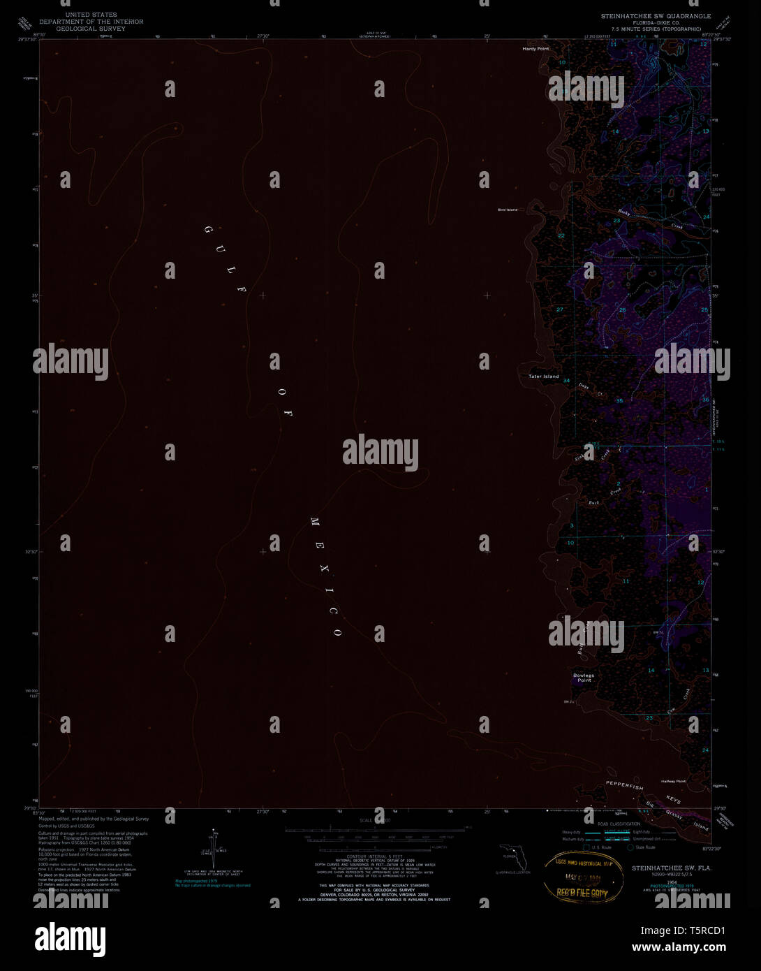 Steinhatchee Map High Resolution Stock Photography and Images - Alamy