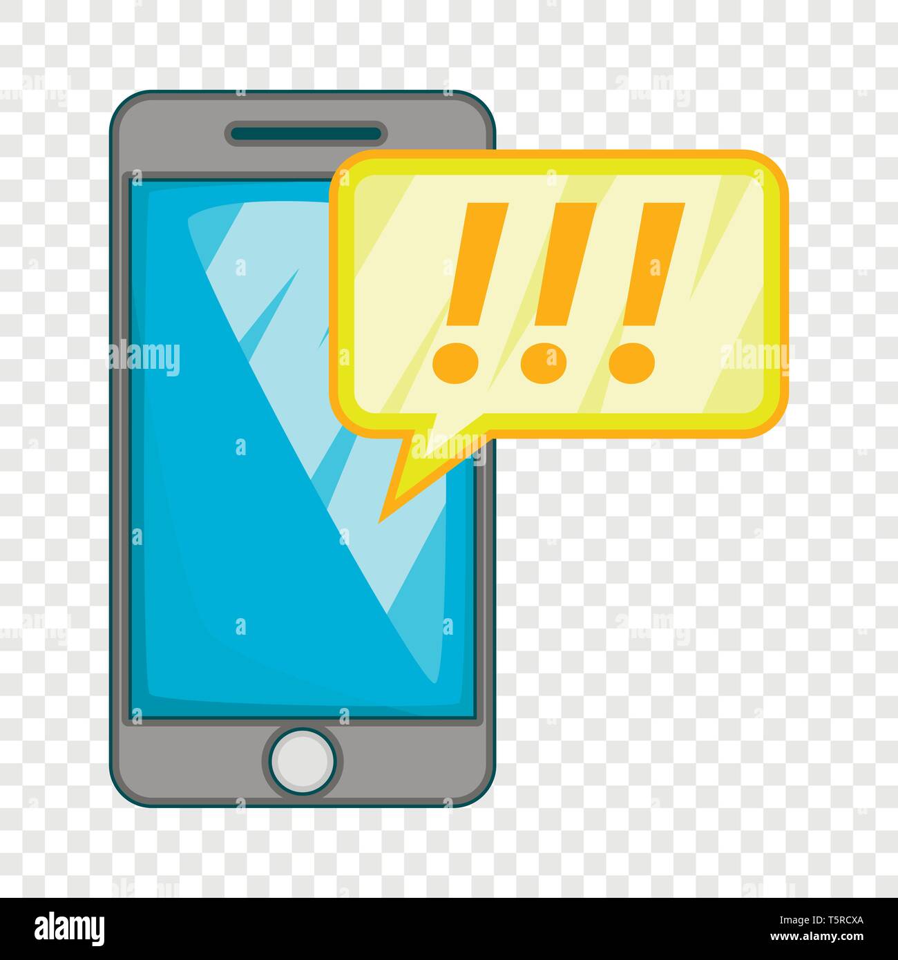 Mobile phone icon, cartoon style Stock Vector Image & Art - Alamy