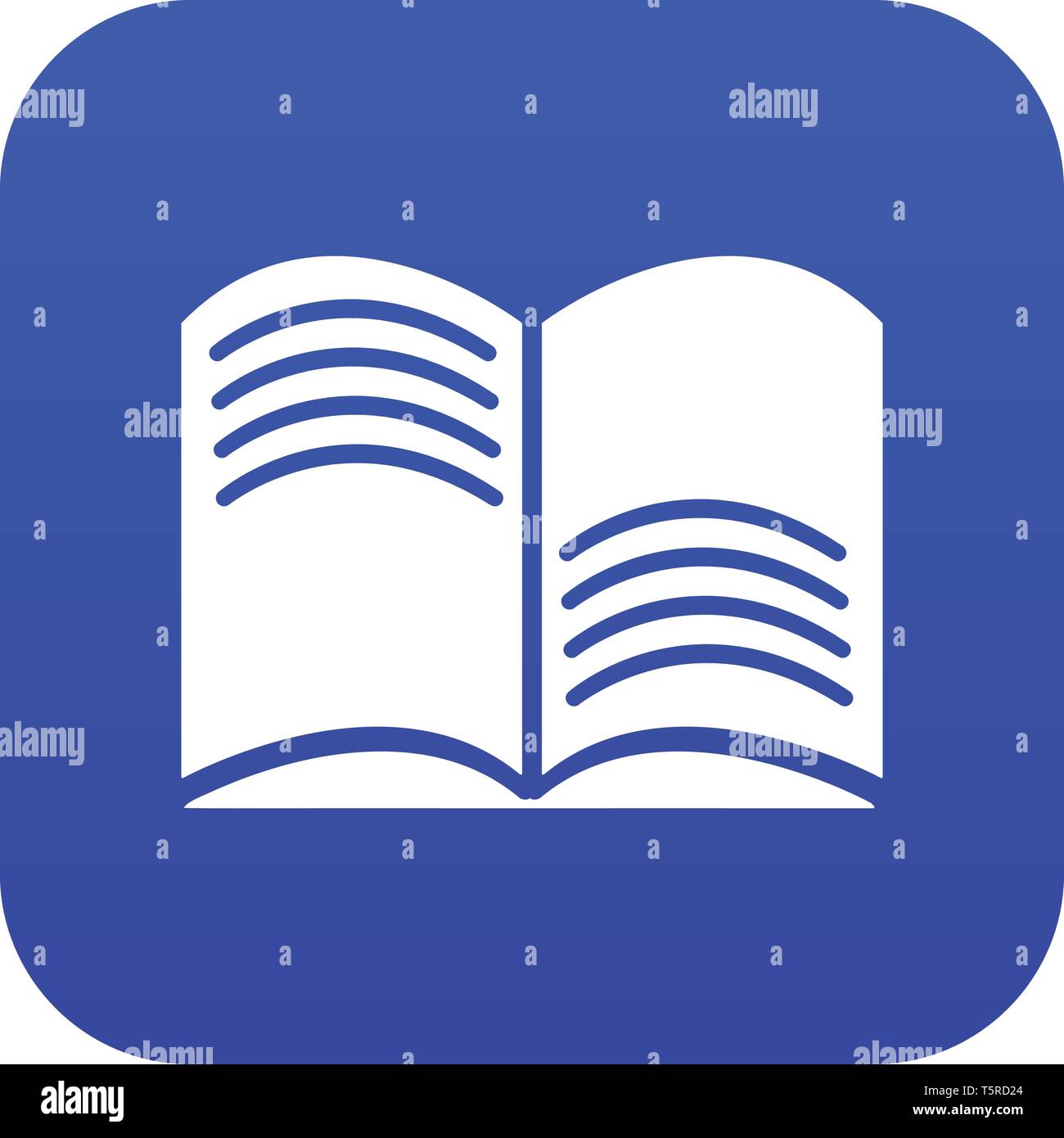 Open bible isolated ribbon Stock Vector Images - Alamy