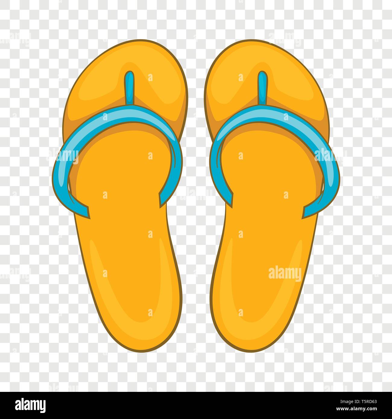 Slippers icon, cartoon style Stock Vector Image & Art - Alamy