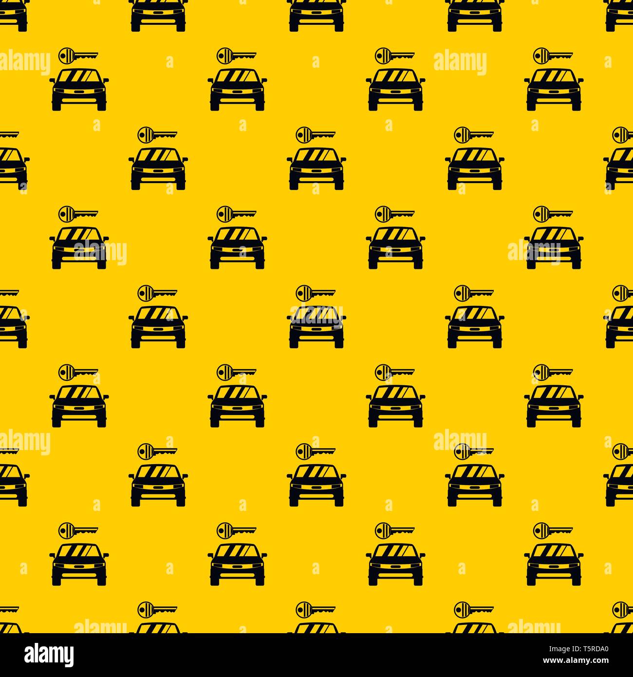 Car and key pattern vector Stock Vector Image & Art - Alamy