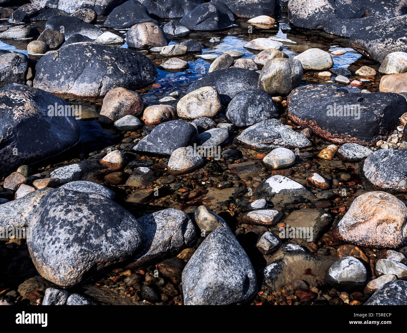 Rock texture sweden hi-res stock photography and images - Alamy
