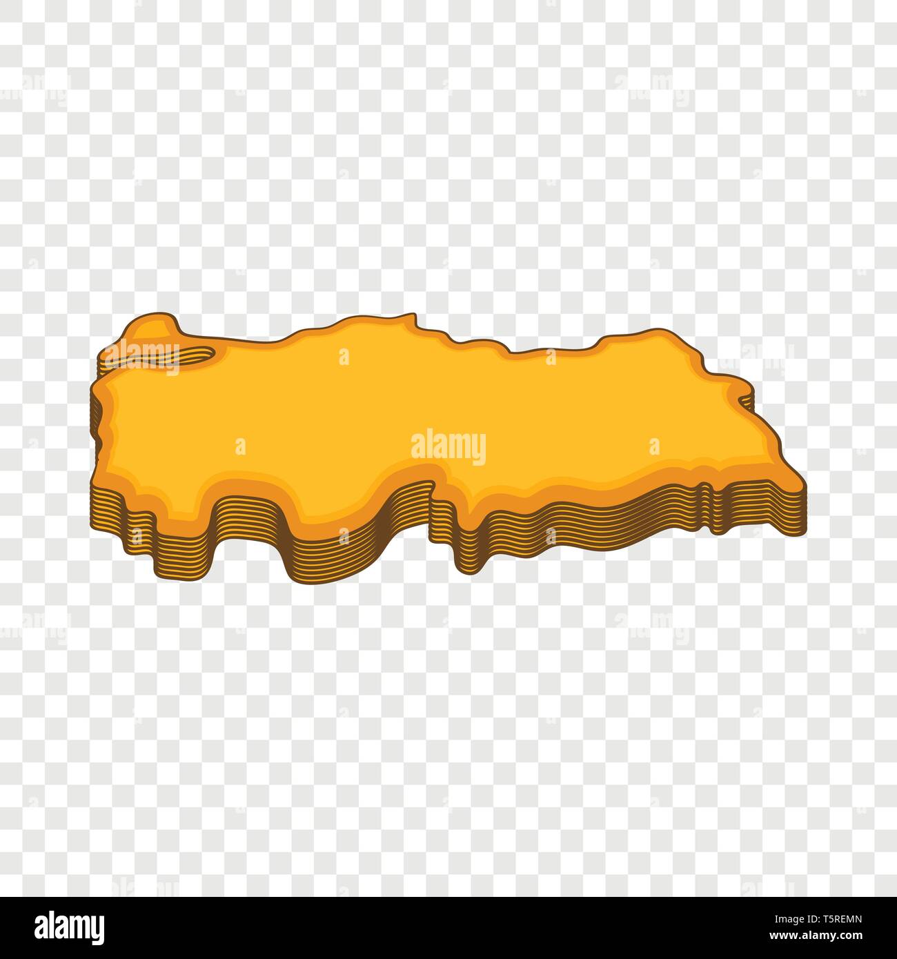 Turkey map icon, cartoon style Stock Vector Image & Art - Alamy