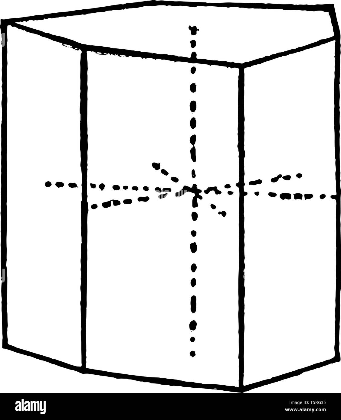 6 sided prism hi-res stock photography and images - Alamy
