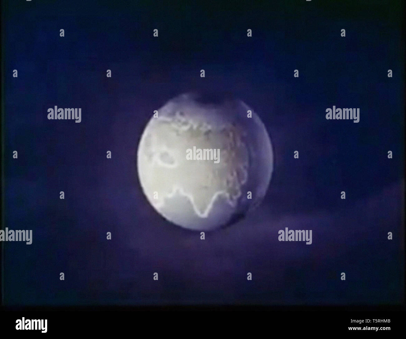 vintage screenshot from a mexican movie featuring a moon Stock Photo ...