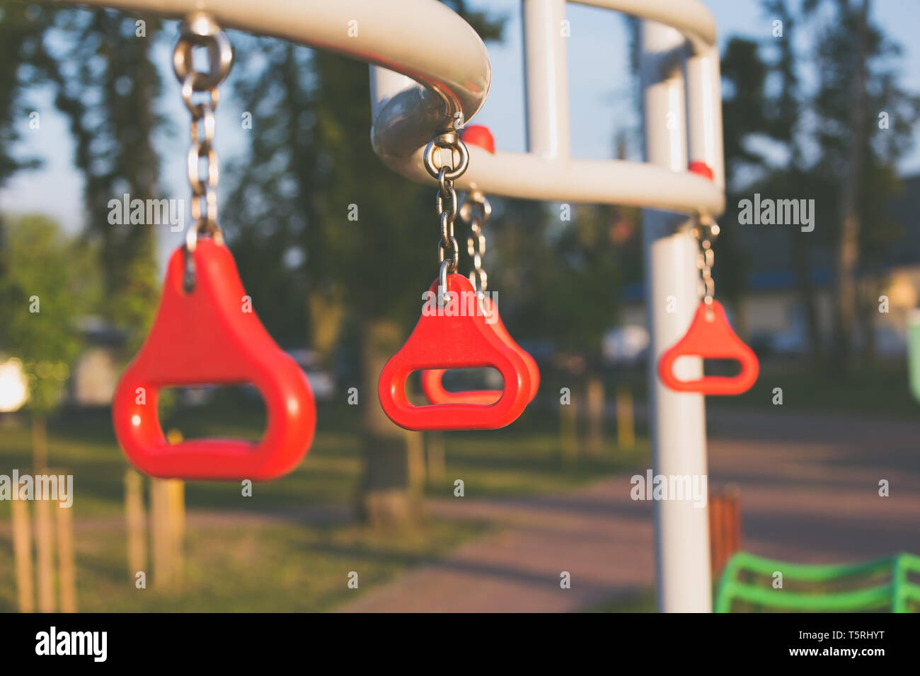 Climbing rings hi-res stock photography and images - Alamy