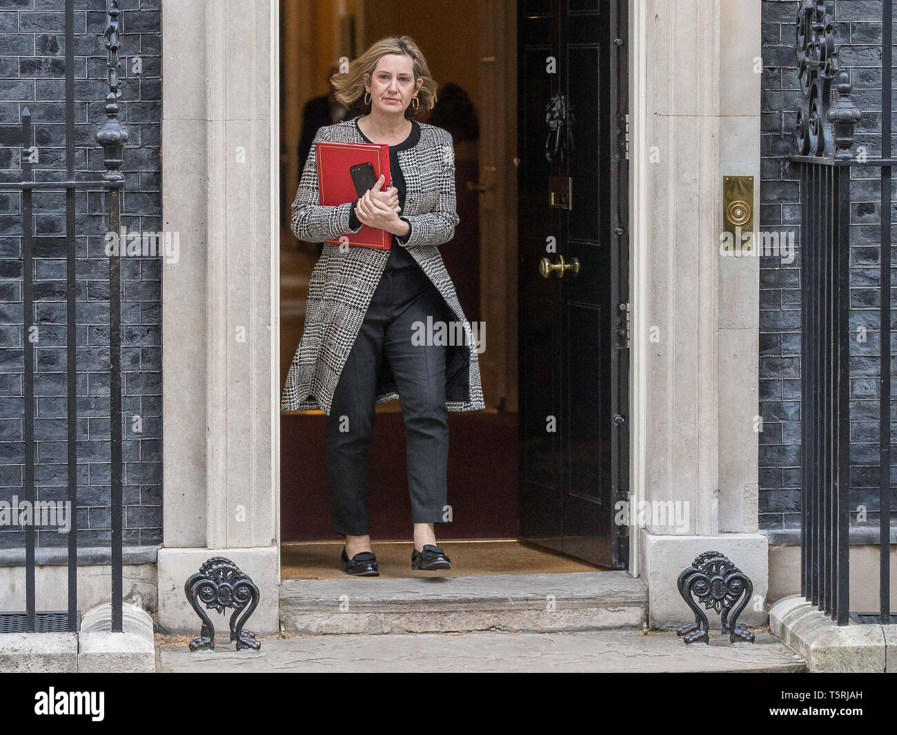 Ministers depart Downing Street following Cabinet Meeting. Featuring ...