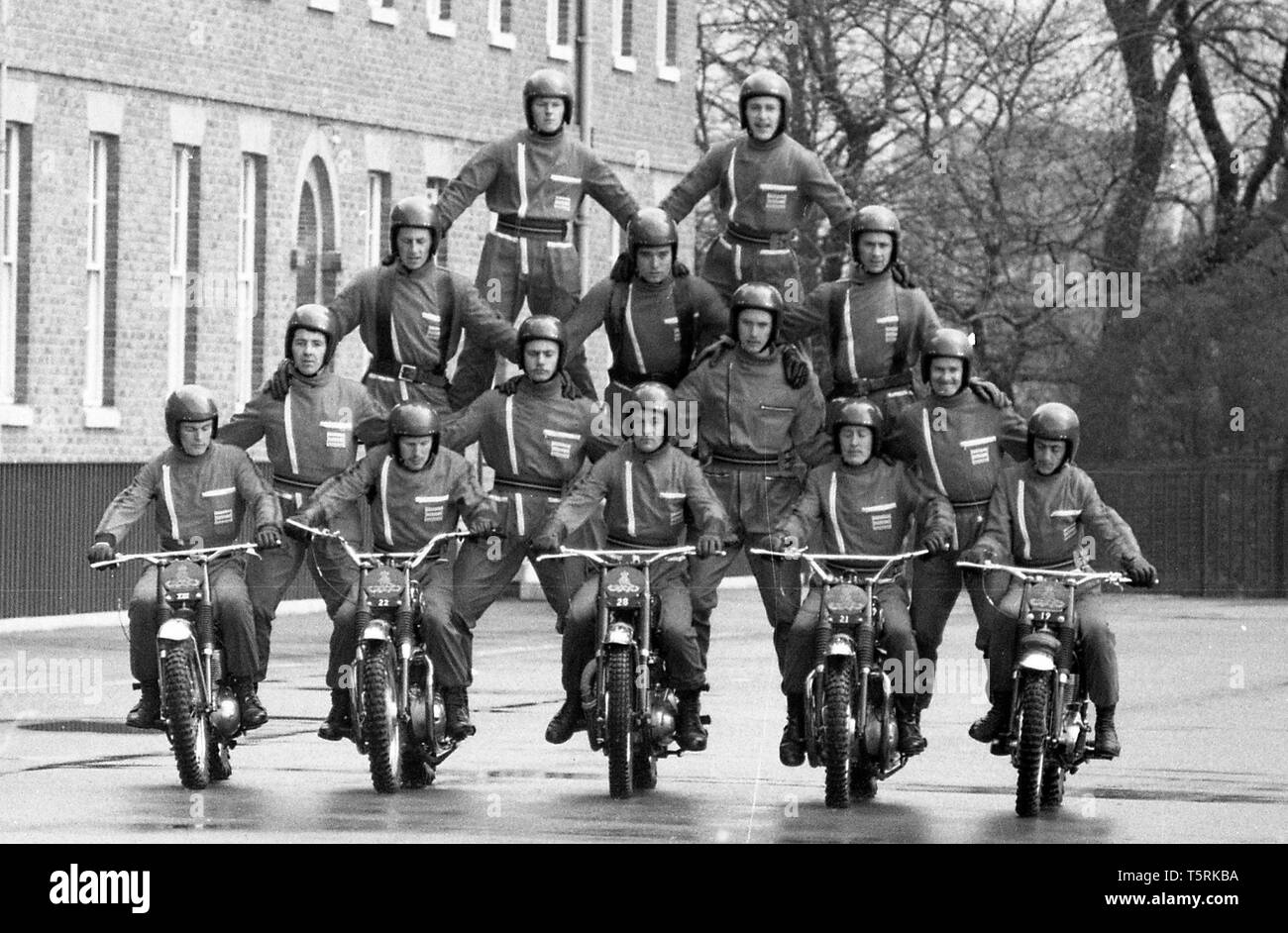 1970s british motorcycle Black and White Stock Photos & Images - Alamy