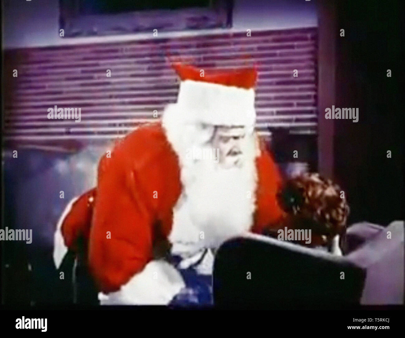 Santa reindeer 1950s hi-res stock photography and images - Alamy